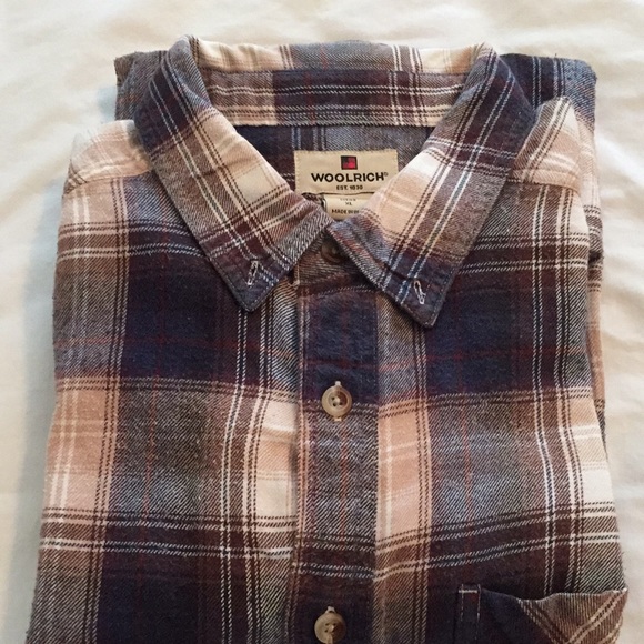 Shirts | Mens Woolrich Flannel Shirt | Poshmark